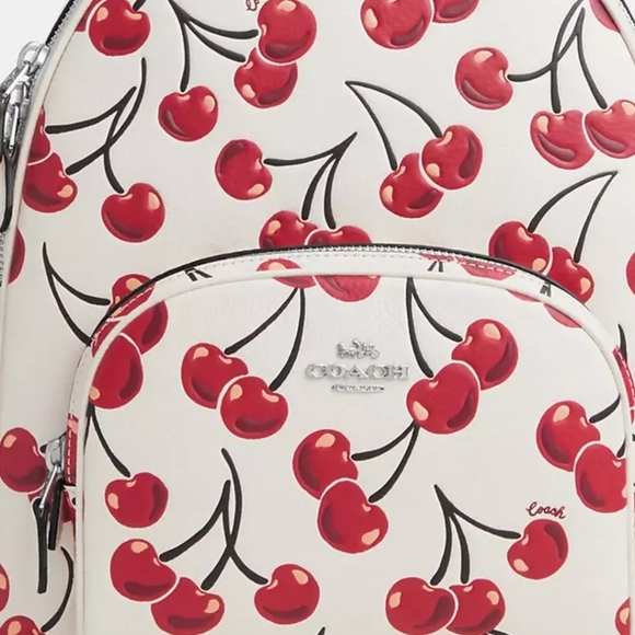 Coach | Bags | Coach Cherry Backpack Purse | Poshmark